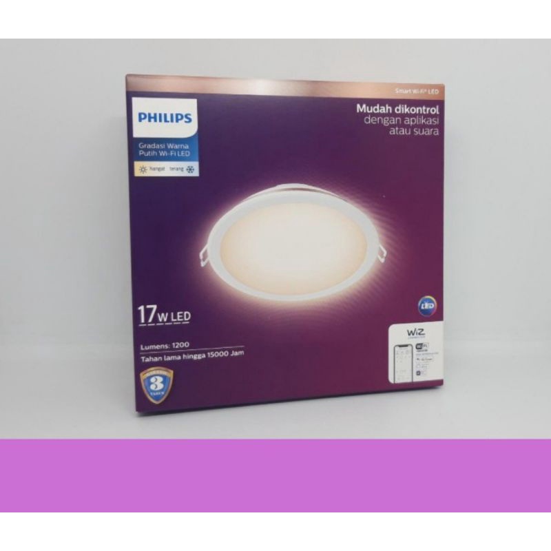 Donwlight led panel philips smart wifi 17w 17 watt ceiling inbow wifi ...