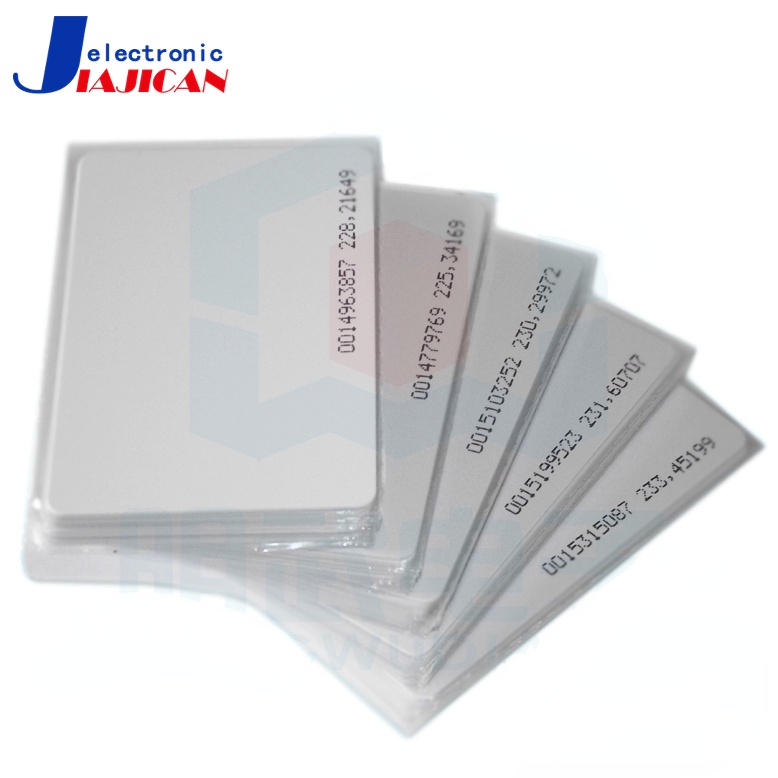 ID Thin Card White Access Control Attendance Making Smart Sensor Radio ...
