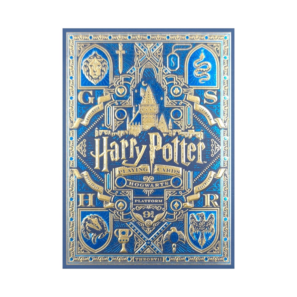 Harry Potter Blue (Ravenclaw) (Paper) Playing Cards | Shopee Philippines