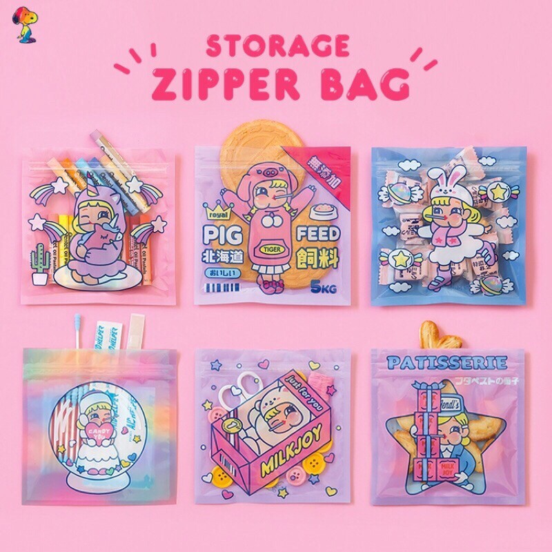 !!️ Plastic Envelope Snack Bag Tong Zip Lock Pouch | Shopee Philippines