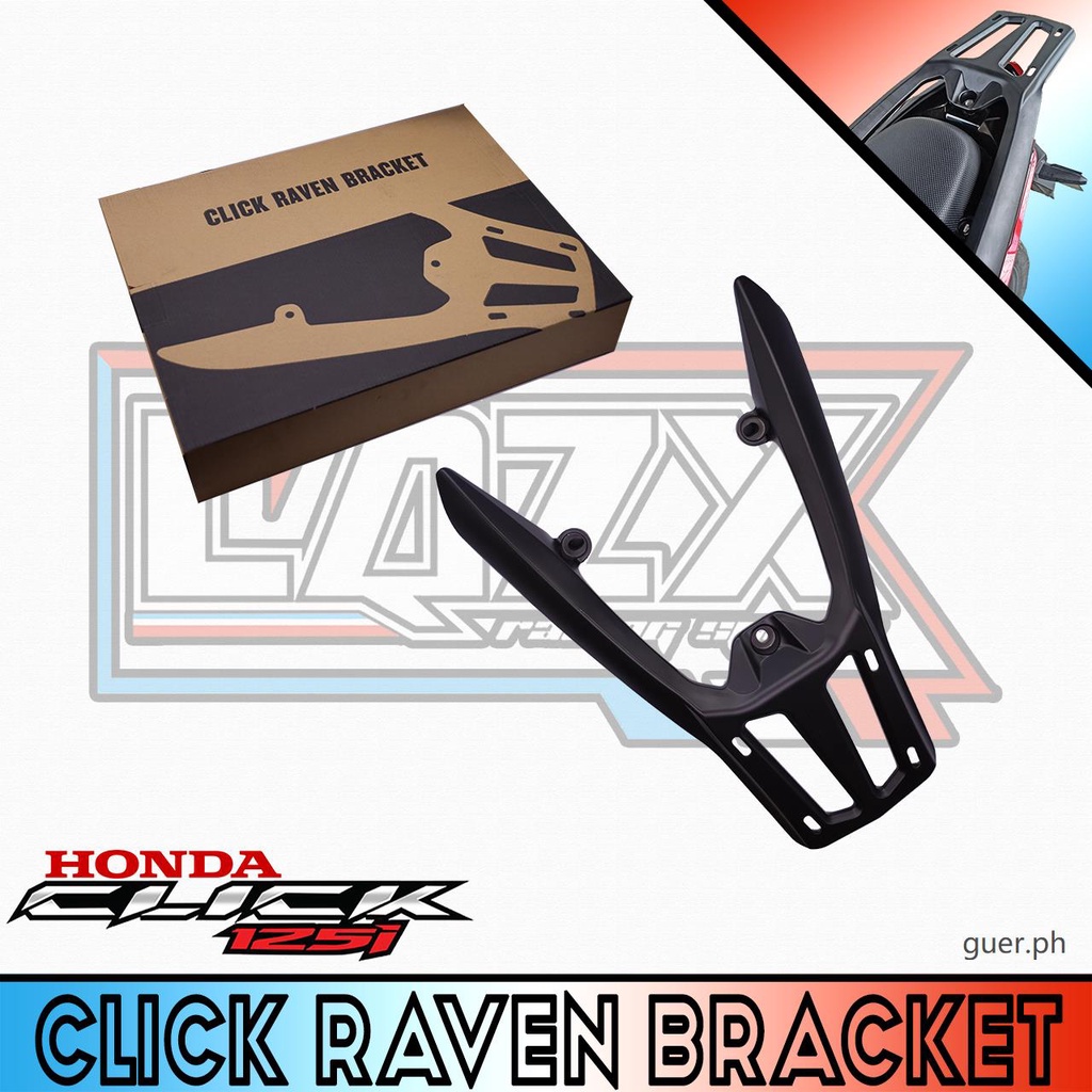 Honda Click Raven Bracket v2 - Black | Shopee Philippines