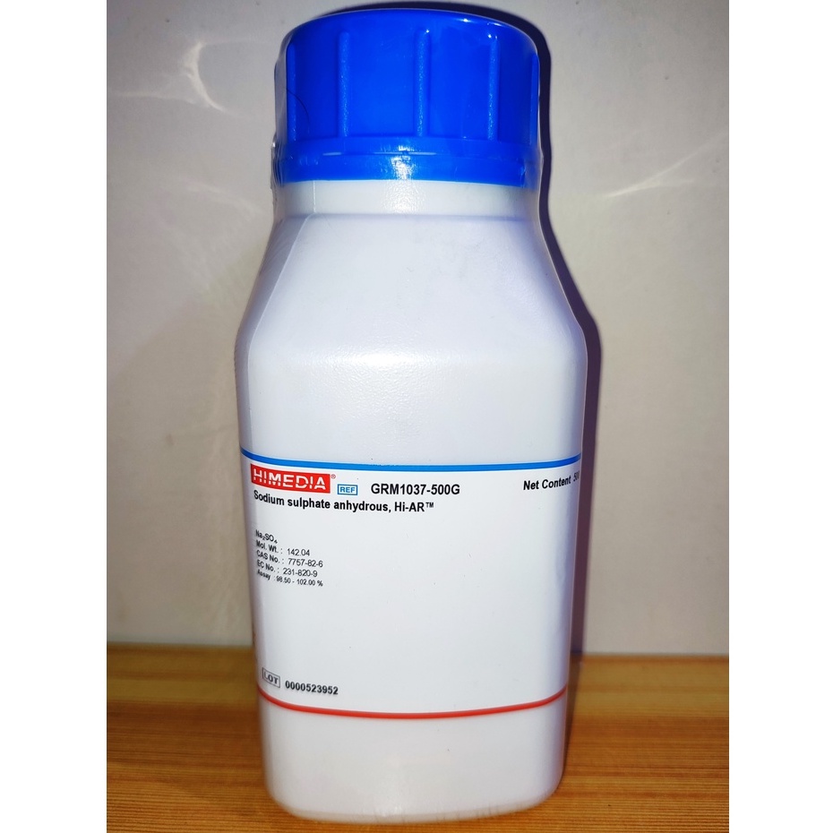 HIMEDIA Sodium Sulfate Anhydrous 500g AR Laboratory Analytical Reagent ...