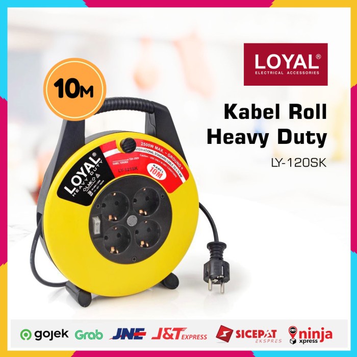 Cable Roll Box/Cable Roll LOYAL Heavy Duty 10m | Shopee Philippines