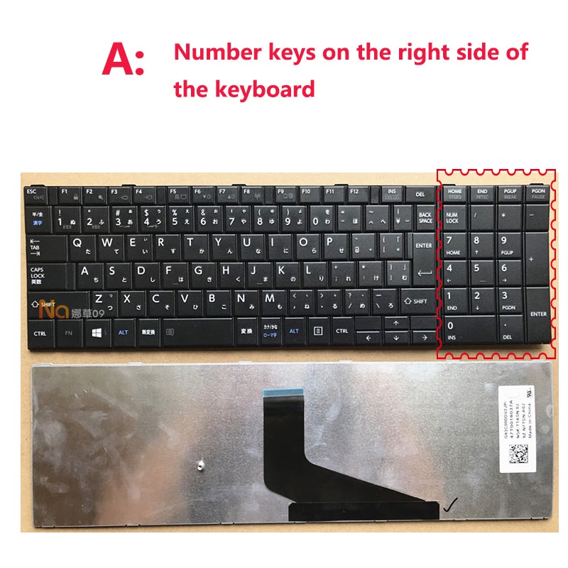 Toshiba Satellite B553 B554 R50-A B654/K B654 B453 b454 TECRA A50-A R50 ...