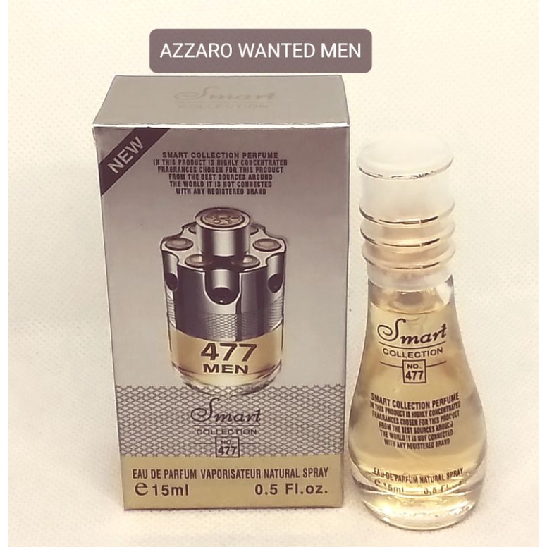 SMART COLLECTION PERFUME NO. 477 FOR MEN 15 ML EDP | Shopee Philippines