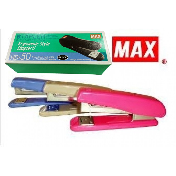 Max Stapler HD-10 / 100 / 10N / 10D / 50 / 50R (PO) | Shopee Philippines