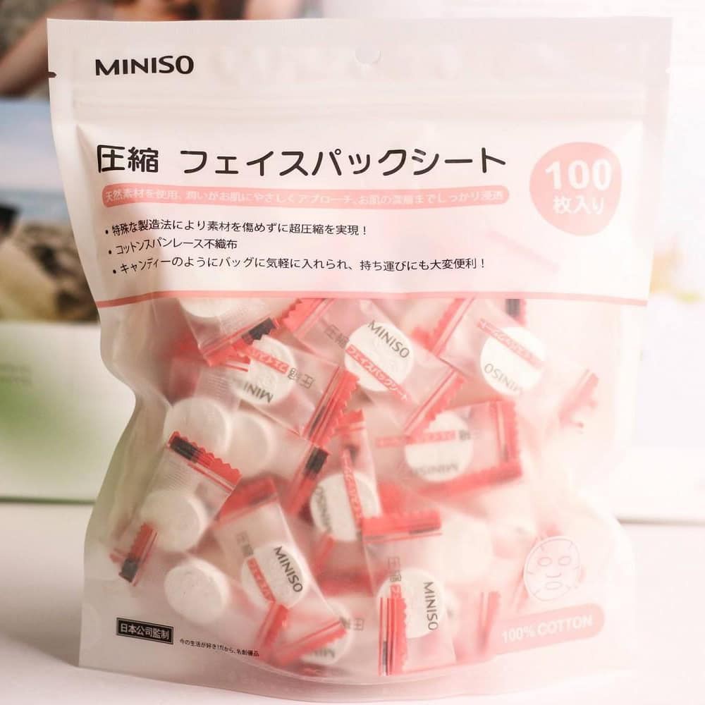 Japanese Miniso Compressed Paper Mask | Shopee Philippines