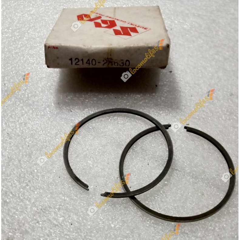 Piston Ring Seher suzuki A100 Gp100 Ts100 gt200 oversize Os 0 std Original Sgp japan | Shopee ...