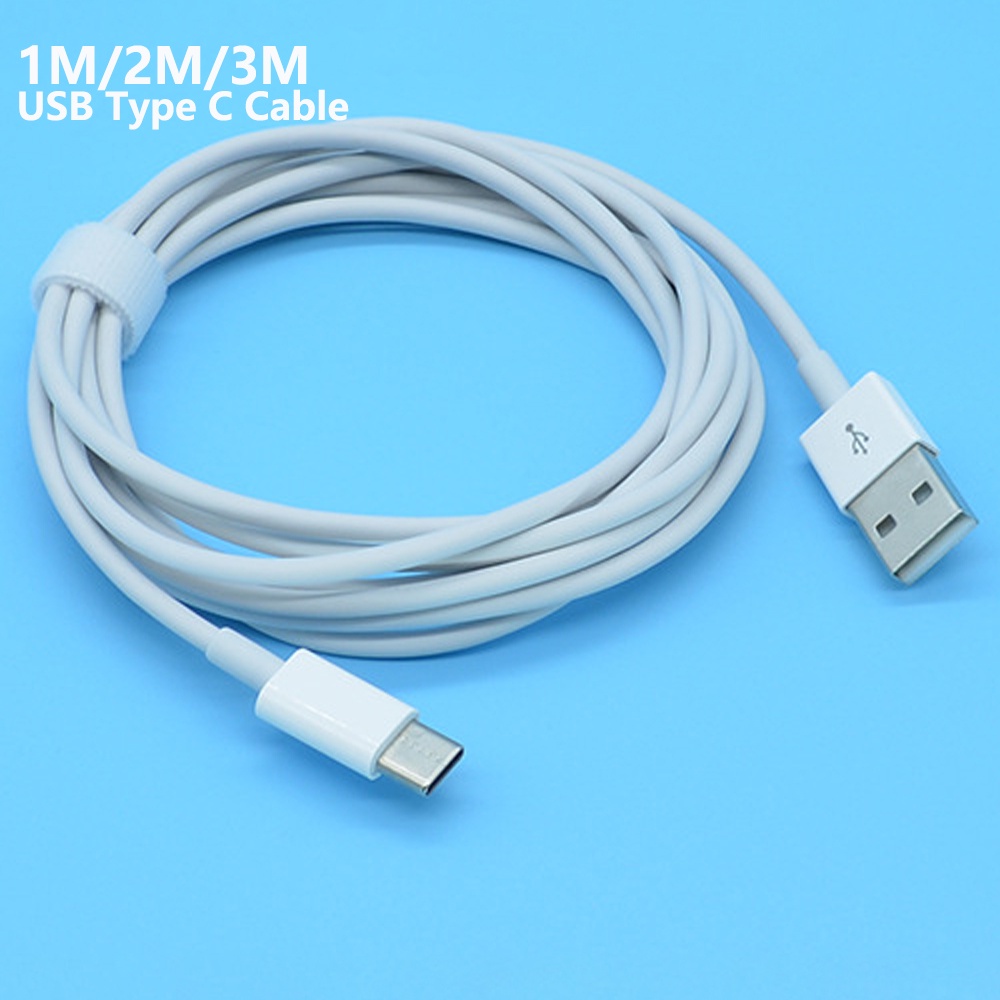 3M Long Type C Charger Cable USB C Data Sync Fast Charging Cord | Shopee Philippines