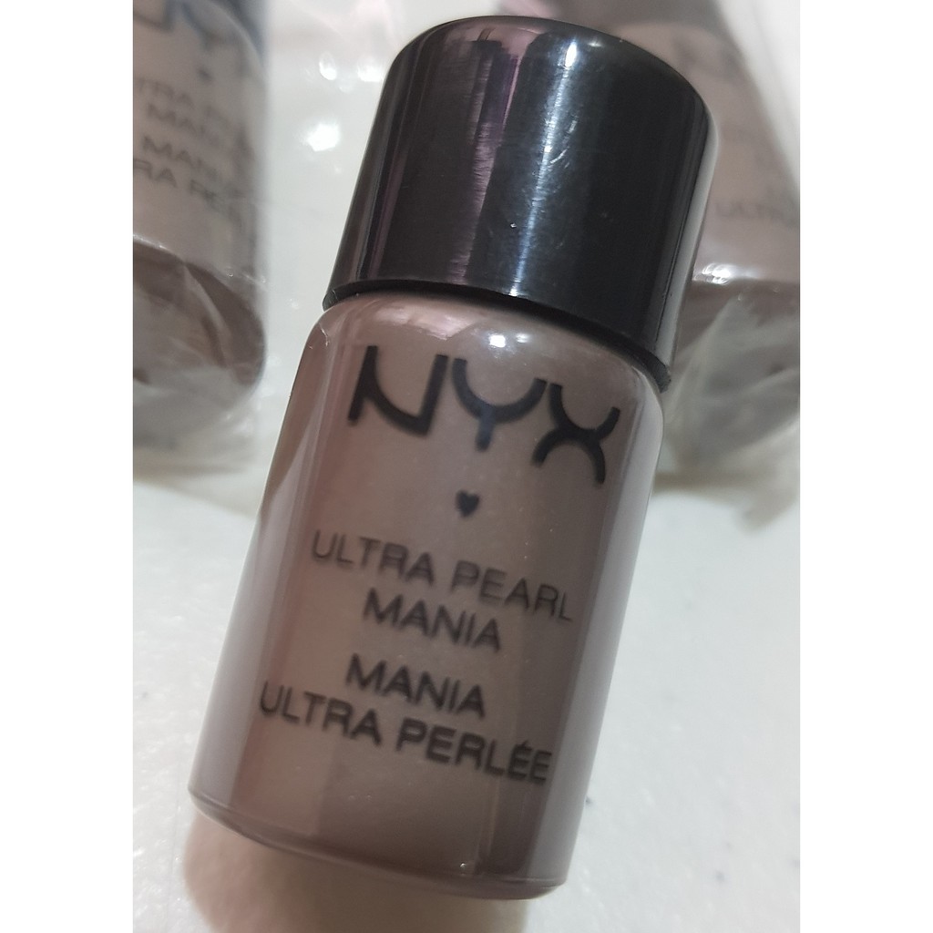 NYX Ultra Pearl Mania Loose Eye Shadow LP04 Silver 3g | Shopee Philippines