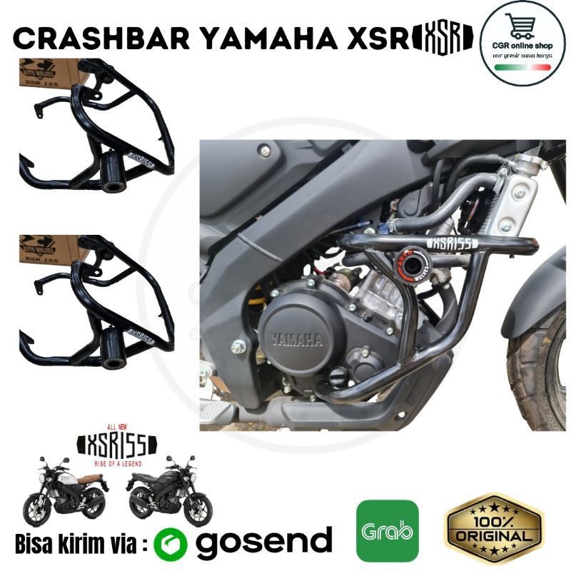 Yamaha XSR 155 Tubular Crashbar body Protector XSR | Shopee Philippines