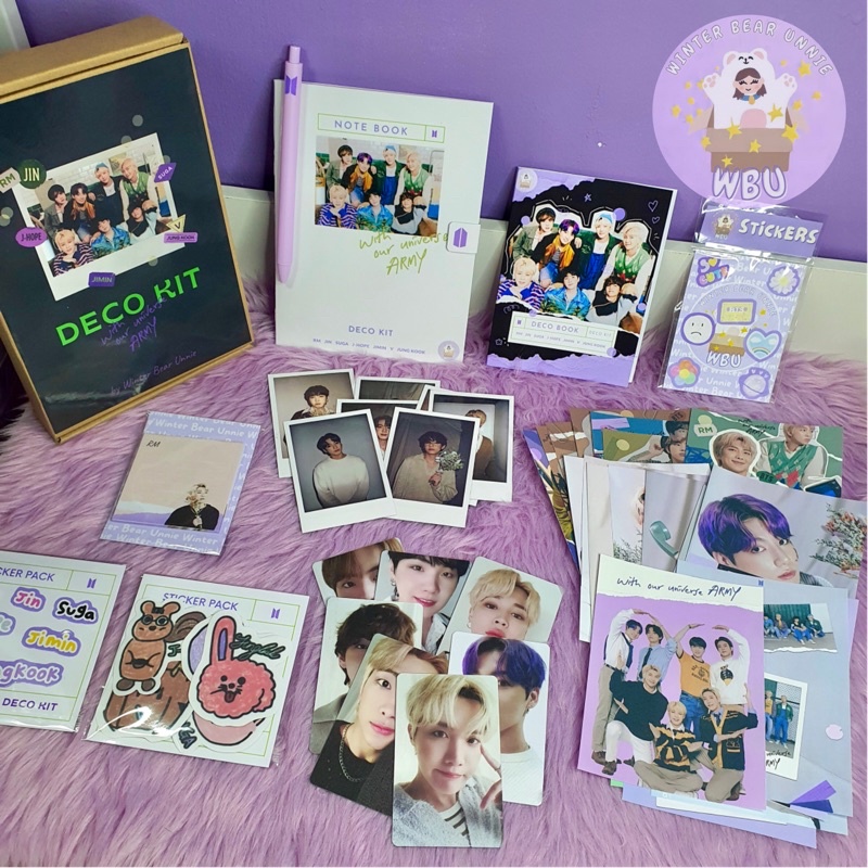 BTS DECO KIT | FANMADE | UNOFFICIAL | RM JIN SUGA JHOPE JIMIN V ...
