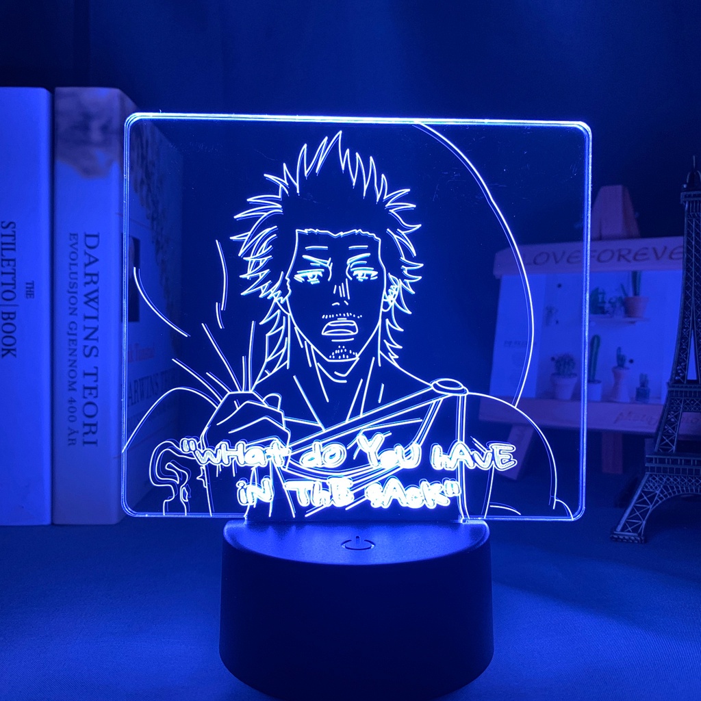 Anime Black Clover Night Light Yami Sukehiro Figure Colors Changing ...