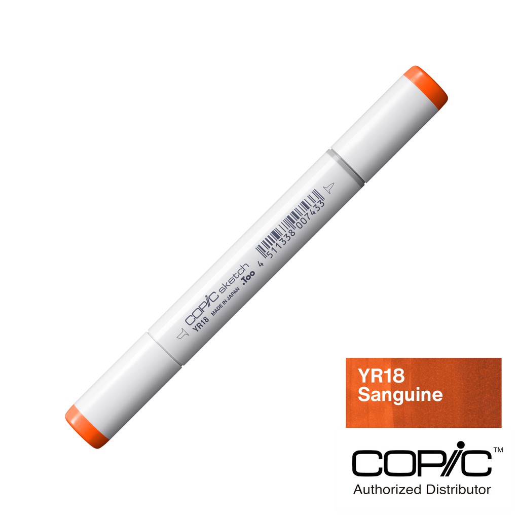 Copic Sketch Marker YR (Yellow Red) Collection B (YR18-YR82) | Shopee ...