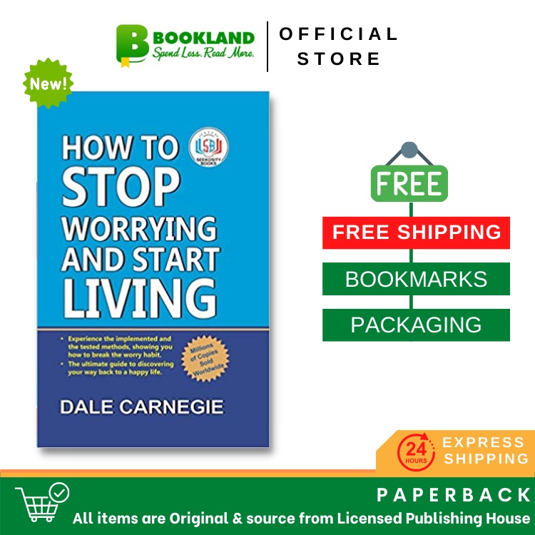 HOW TO STOP WORRYING AND START LIVING by DALE CARNEGIE (Paperback ...