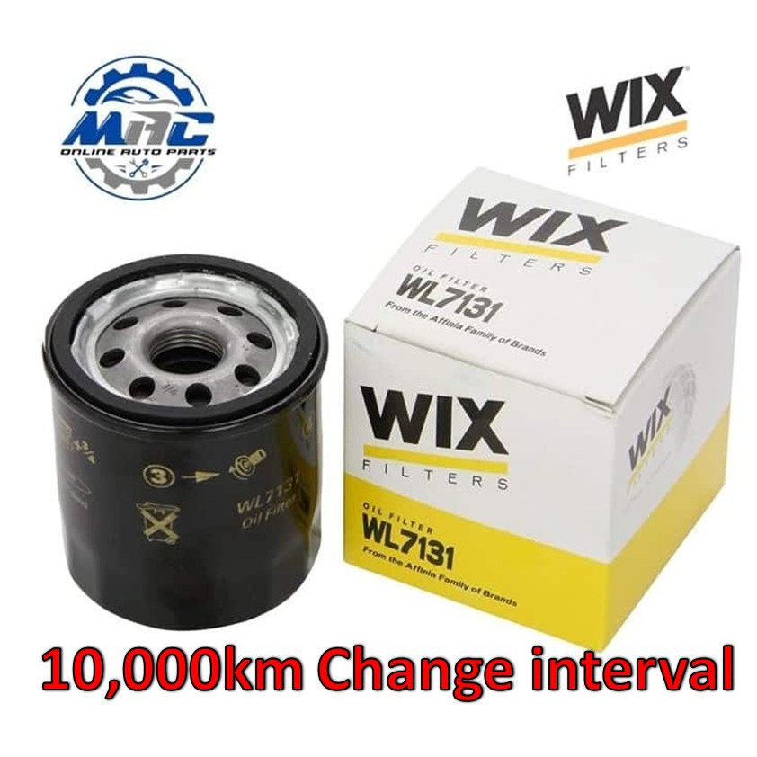 WIX Oil Filter WL7131 / Vic C110 cross Reference (TOYOTA) | Shopee ...