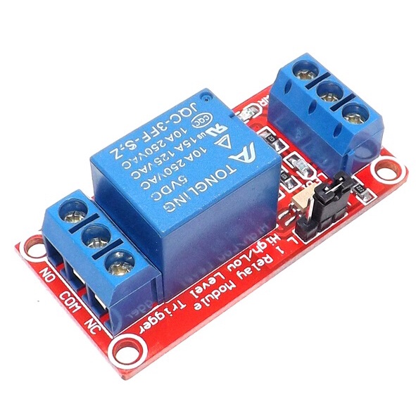 1 Channel 5V Relay Module With Opto-Isolator High & Low Level Trigger ...