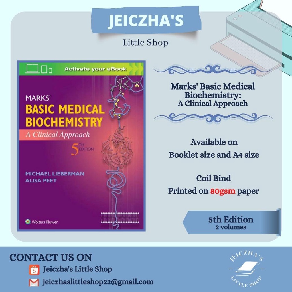 Marks' Basic Medical Biochemistry: A Clinical Approach [5th Edition ...