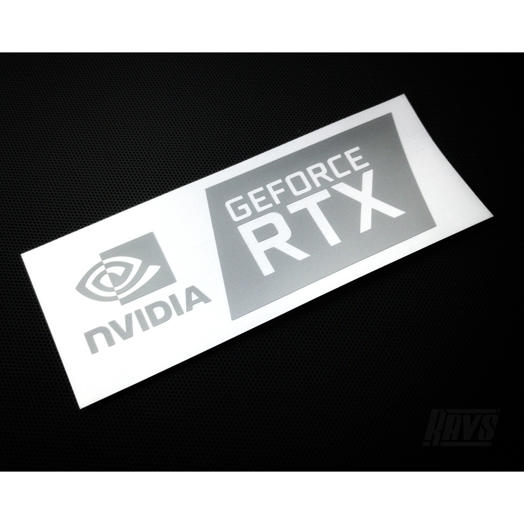 Geforce RTX sticker / cutout vinyl sticker | Shopee Philippines