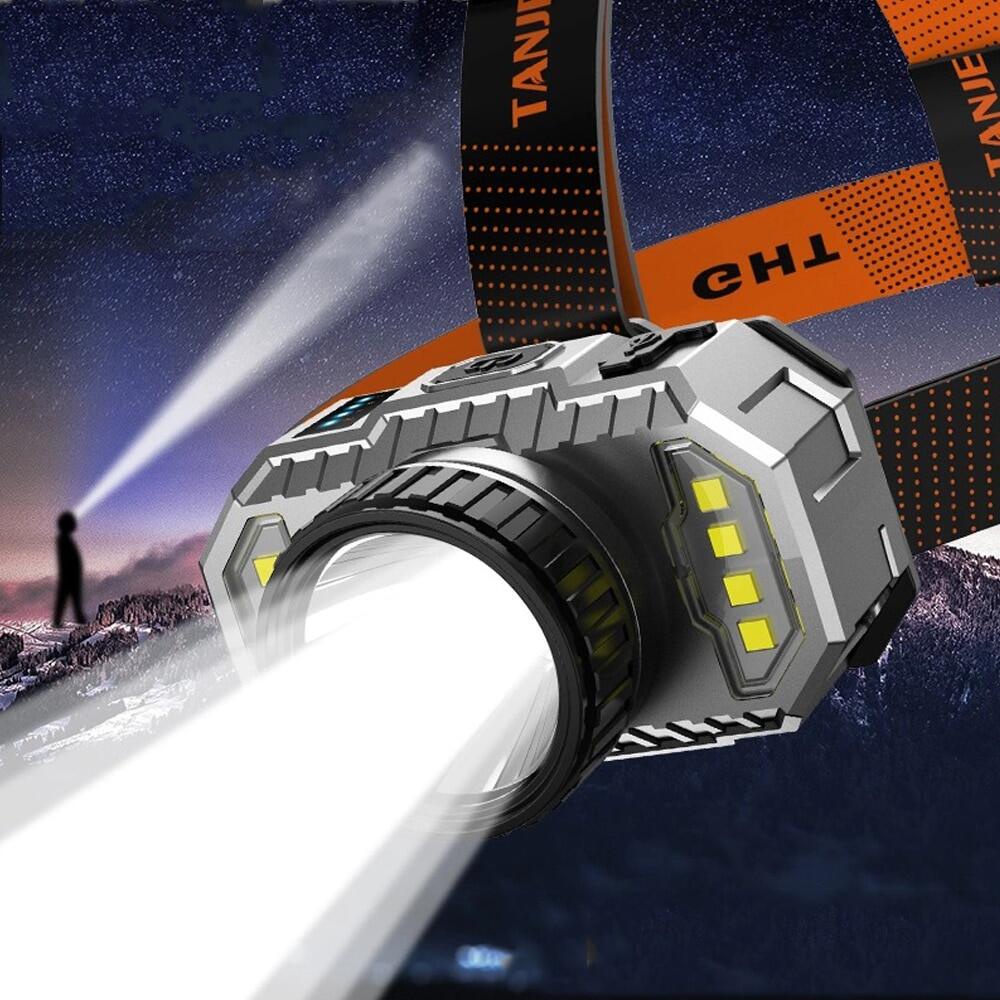 【980000LM】Super Bright headlamp flashlight led headlamp usb ...