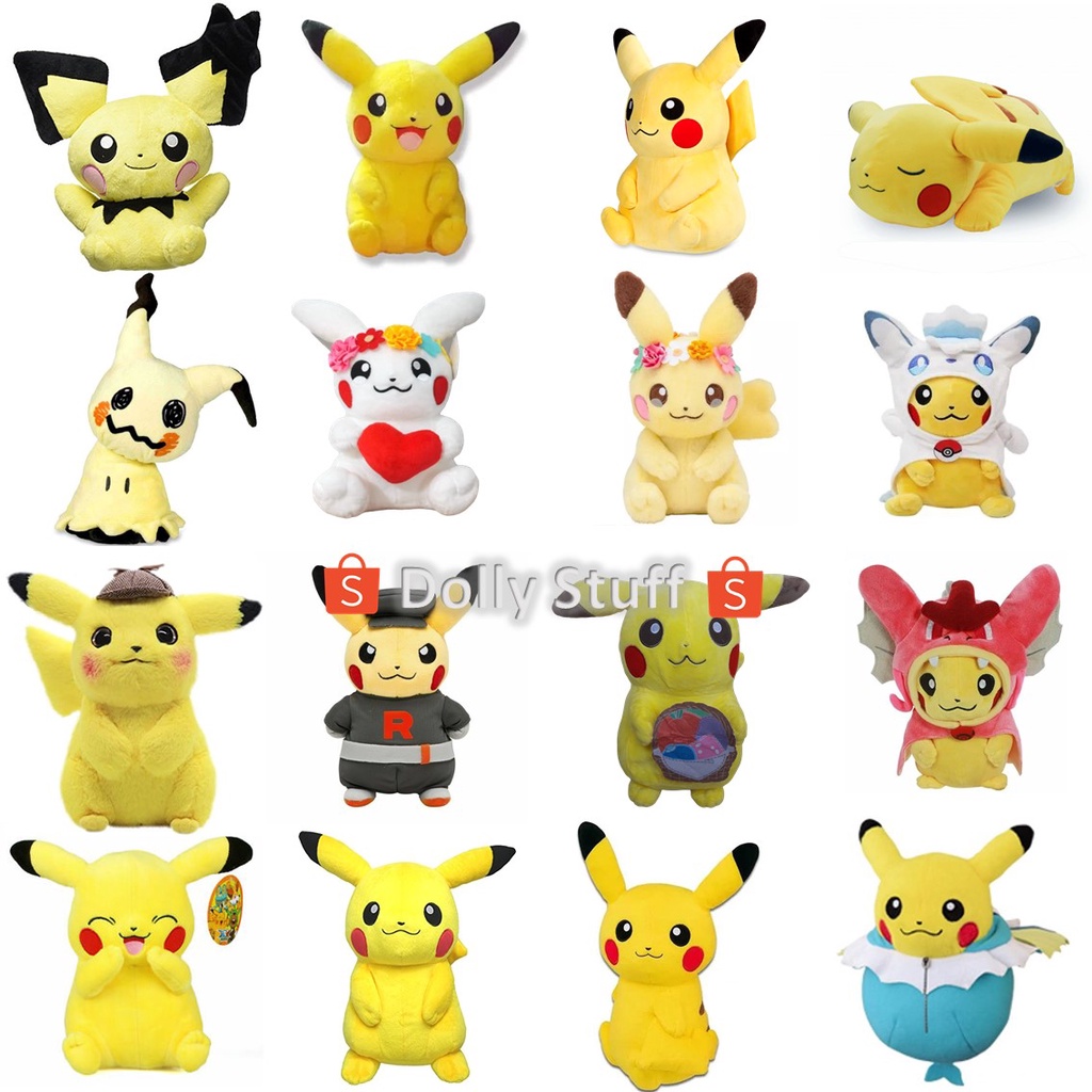 Original pokemon Doll // pokemon Nintendo // pikachu Doll Original ...