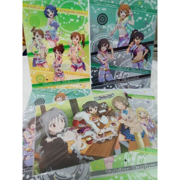 The Idol Master Cinderella Girls Collectible Clear File Folder (A4 ...