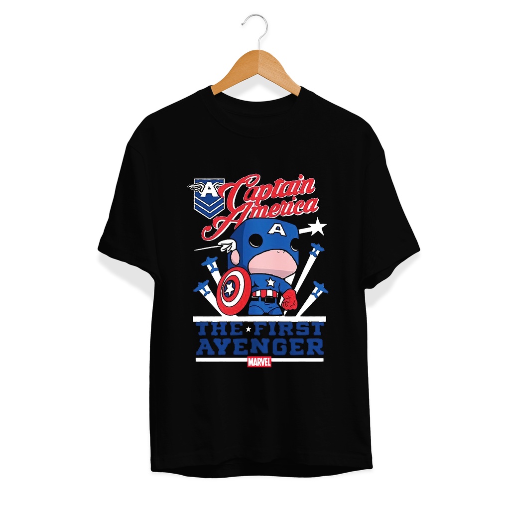 CAPTAIN AMERICA FUNKO Marvel T-shirts for children and adults | Shopee ...