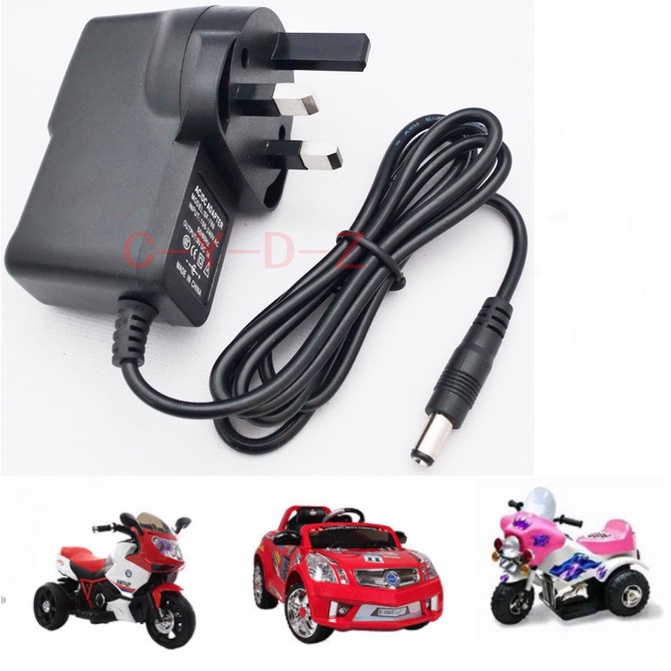 AC power toys car charger children's electric motorcycle DC 6V 12V 1A ...