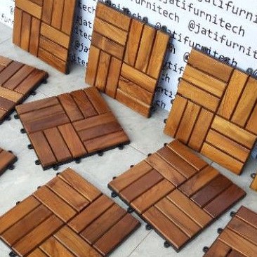 KAYU Parakeet Floor // Wooden Decking // Teak Wood Uk 30x30 // ALREADY ...