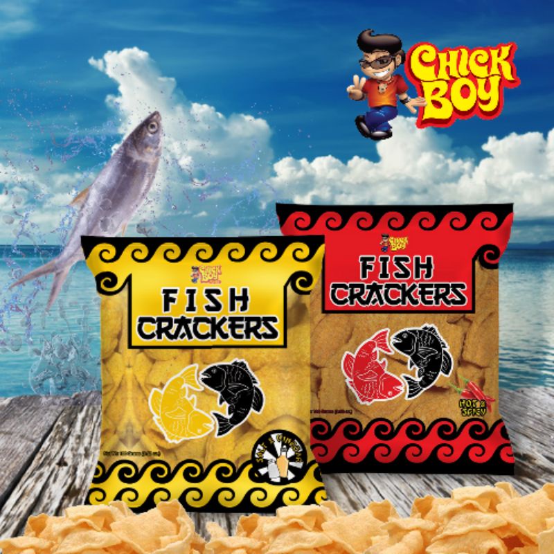 Chickboy Fish Crackers 100g | Shopee Philippines