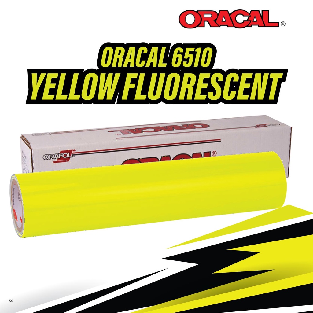 ORACAL 6510 Fluorescent Cast 1x4FT/Sticker Cutting Car Motorcycle Decal ...