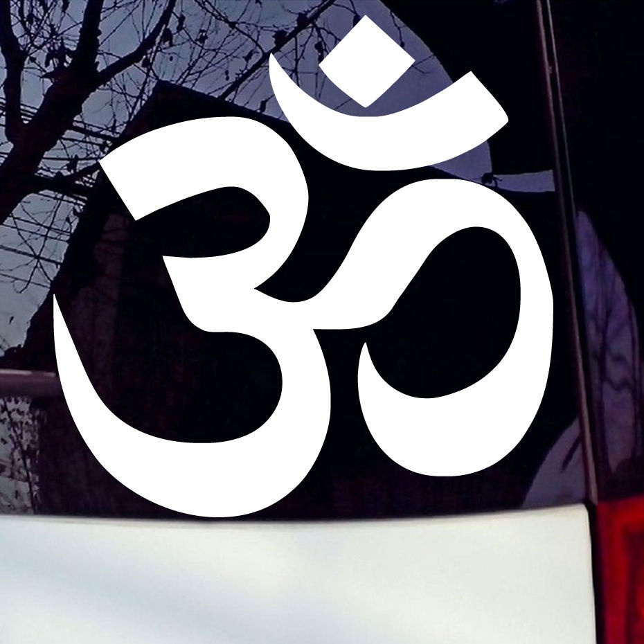 OM AUM SYMBOL YOGA Car Truck Boat Window Bumper Vinyl Decal Sticker JDM ...