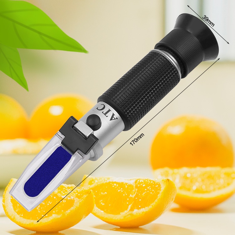 Refractometer Sugar Meter Saccharimeter Measure Sweetness Salinometer ...