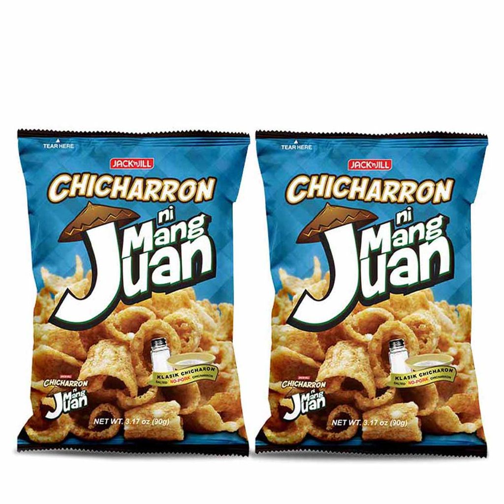 2 x Chicharron ni Mang Juan Klasik Chicharon (90g) | Shopee Philippines