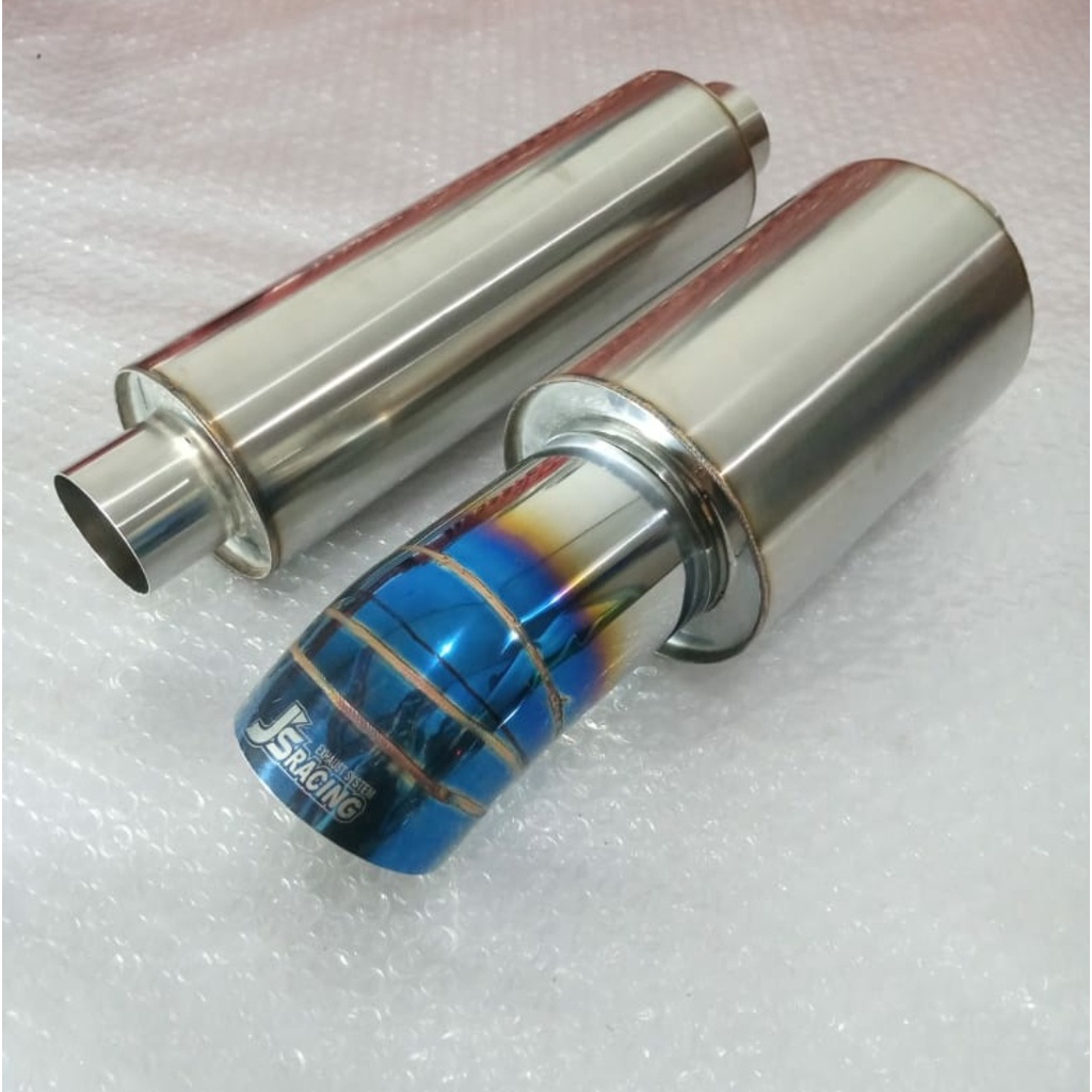 Js RACING BURN TIP UNIVERSAL Car Exhaust All Cars | Shopee Philippines