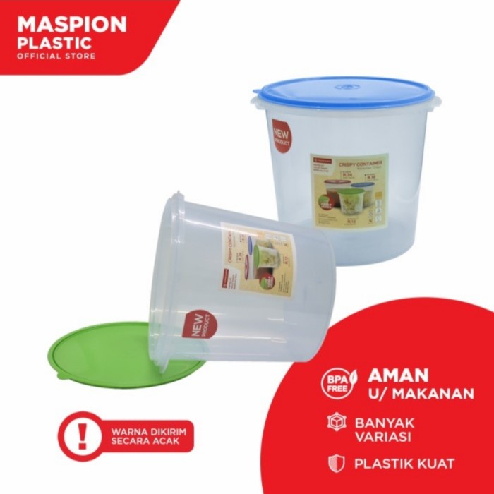 Maspion Crispy Container R 16 Liter Jar | Shopee Philippines