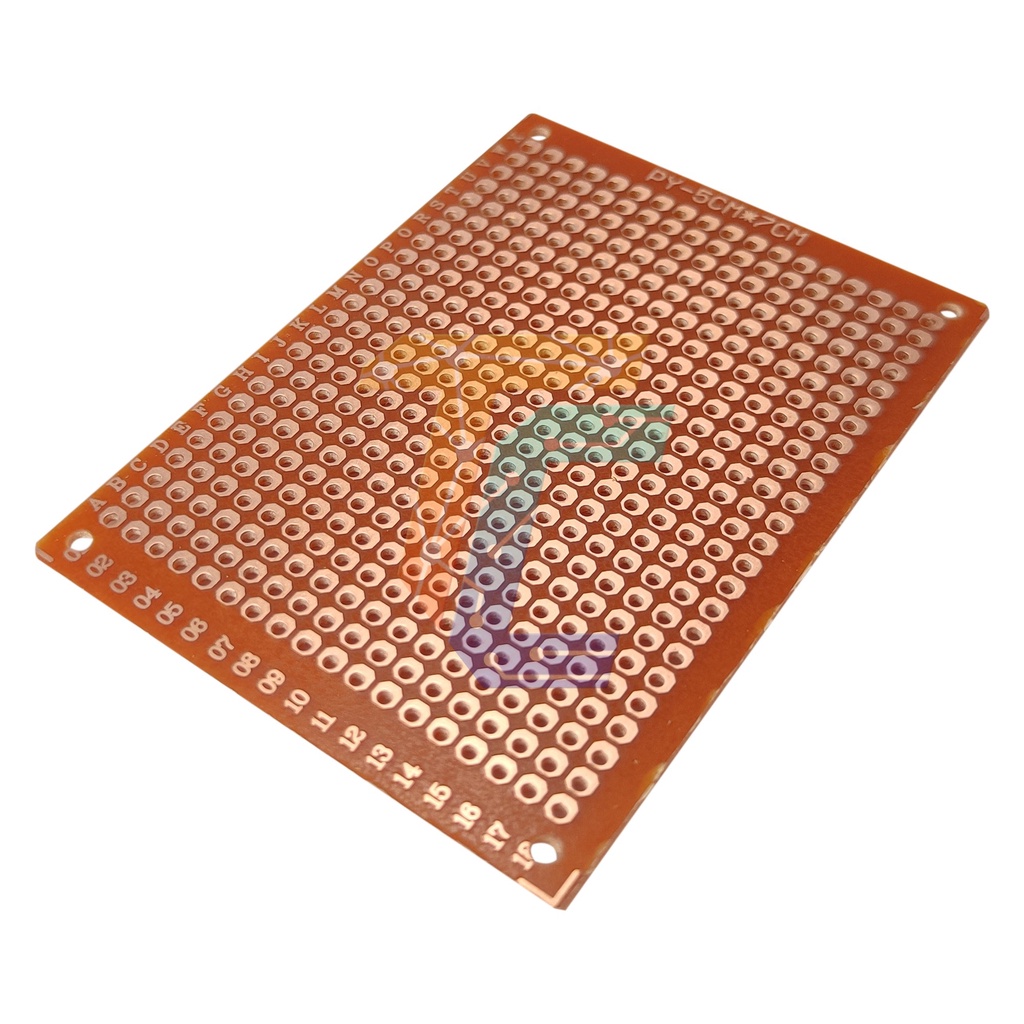 1pc Universal PCB Board 5 x 7 cm 5x7 2.54mm DIY Prototype Paper Printed ...