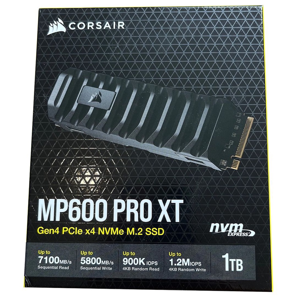 Corsair MP600 Pro XT 1TB M.2 NVMe PCIe Gen4 Internal SSD, CSSD ...