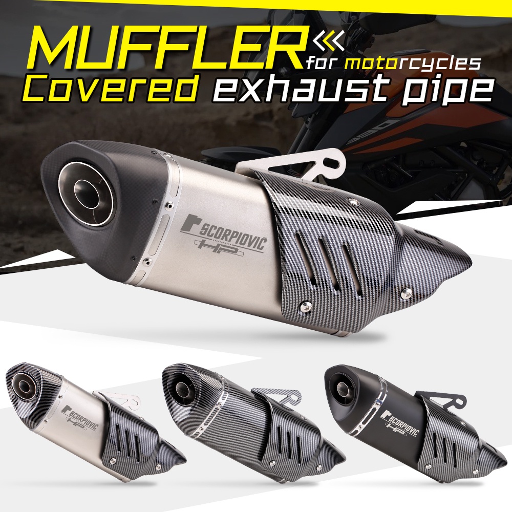 AKRAPOVIC M1 Motor Exhaust Muffler Pipe (38-51inlet) | Shopee Philippines