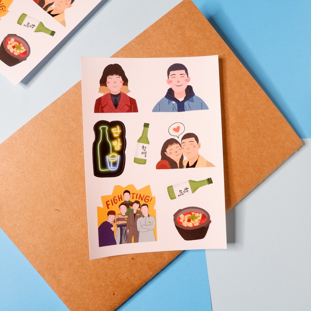 Itaewon Class Sticker Sheet | Shopee Philippines
