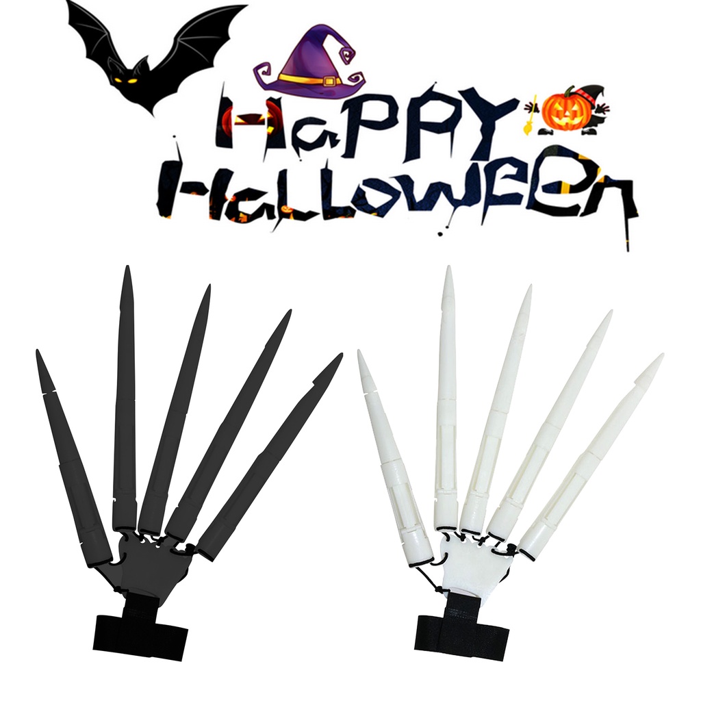 One Pair Halloween Articulated Fingers, 3D Printed Articulated Finger ...