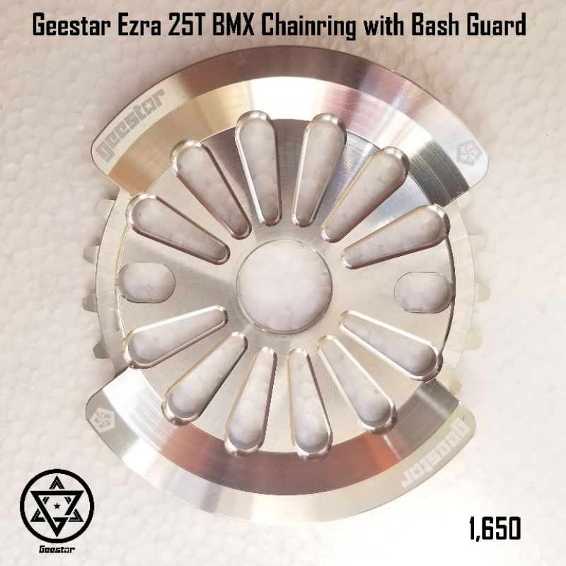 Geestar Ezra BMX DJ Chainring with Bash Guard Alloy Sprocket CNC ...