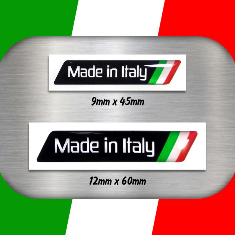 Helmet Sticker Made in Italy | Shopee Philippines