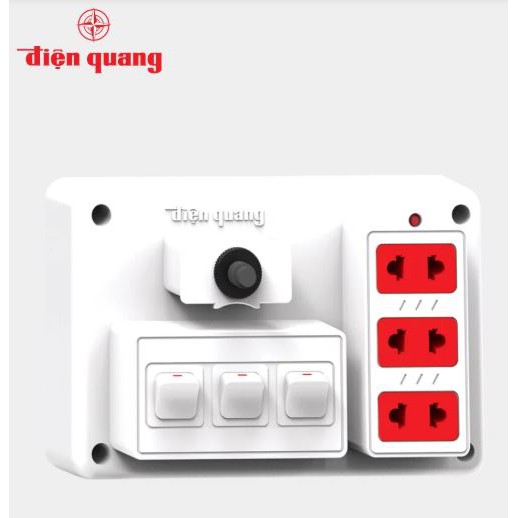 Floating electrical panel V3 Dien Quang DQ FEP 32W 03S (white, 3 holes ...