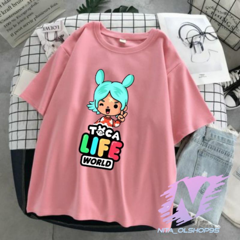 Toca boca children's t-shirts, toca life world clothes | Shopee Philippines
