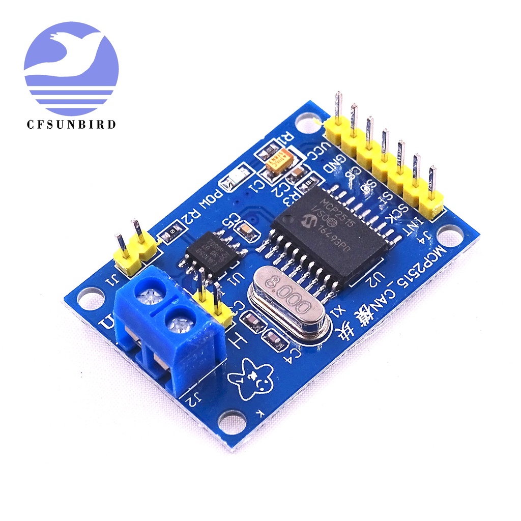 CFsunbird MCP2515 CAN Bus Module TJA1050 Receiver SPI Module | Shopee ...