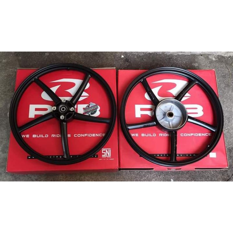 RCB MAGS SIZE17 5SPOKES 1.2*17 / 1.4*17 FAZZIO, Mio i 125, mio soul i ...