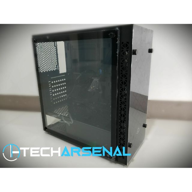 OMEGA X1-M TEMPERED ATX GAMING CASE (3 FAN INCLUDED) | Shopee Philippines