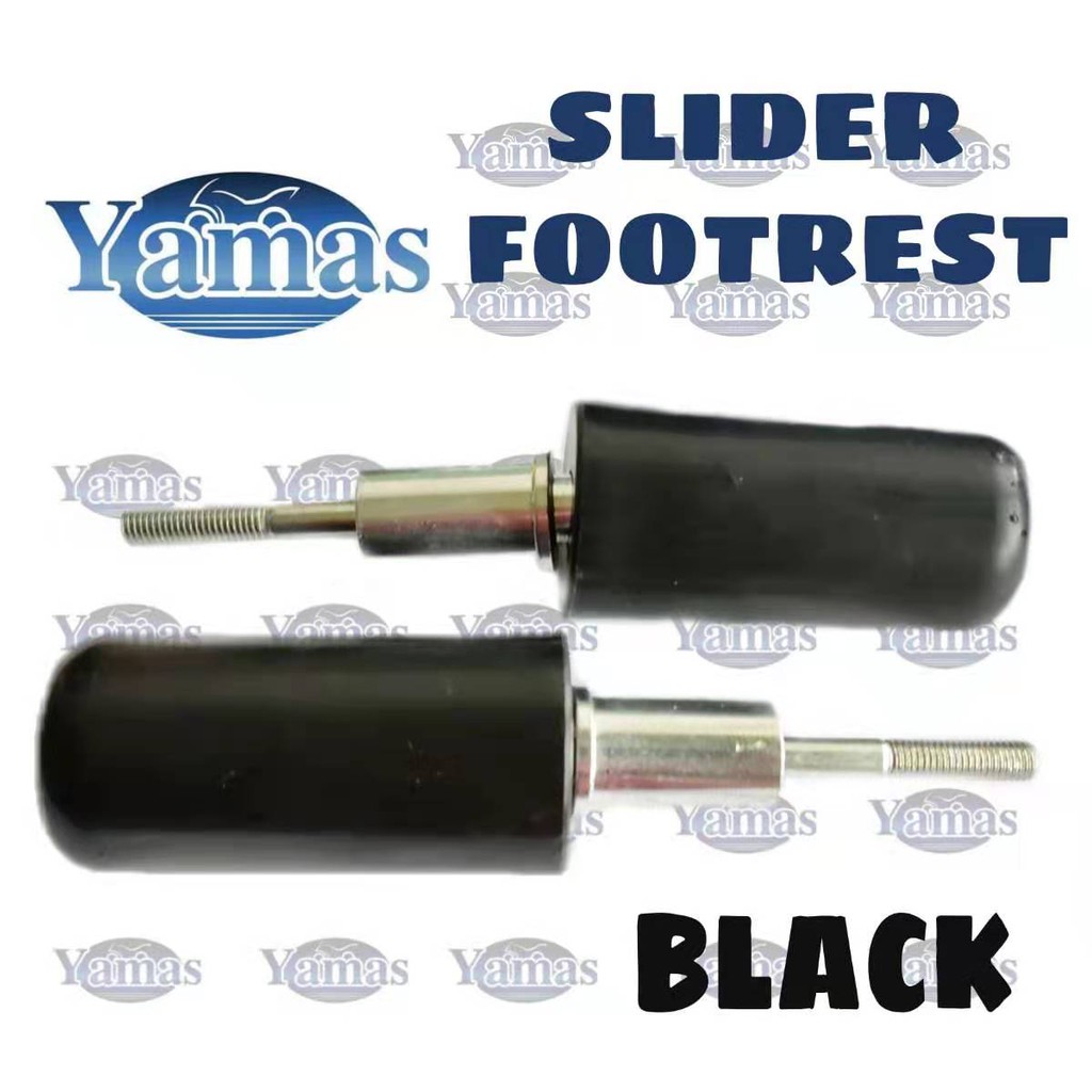 UNIVERSAL SLIDER FOOTREST ROUND FOR MOTORCYCLE | Shopee Philippines