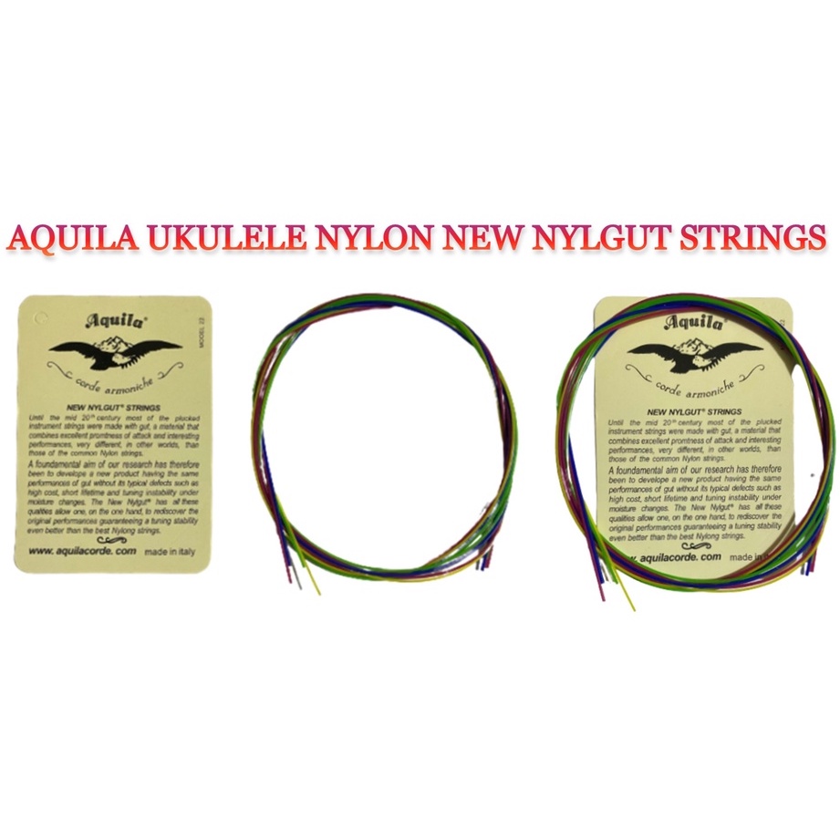 Aquila Colored Ukulele Nylon New Nylgut String all sizes ukulele guitar ...